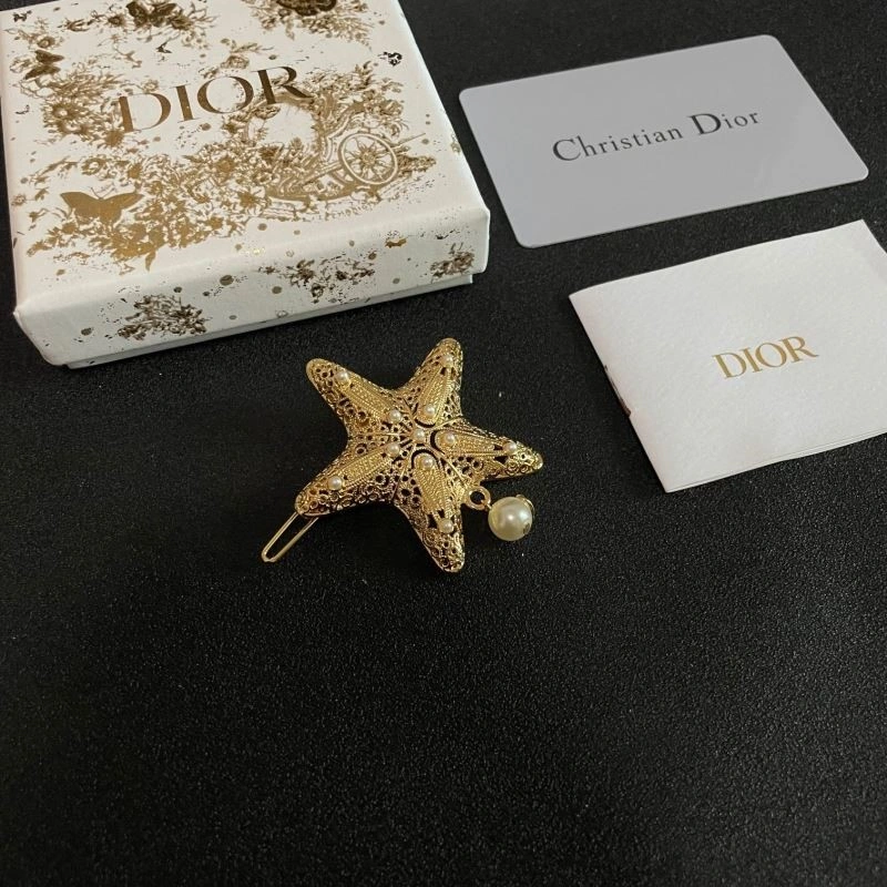 Indistinguishable Christian Dior Hairpins