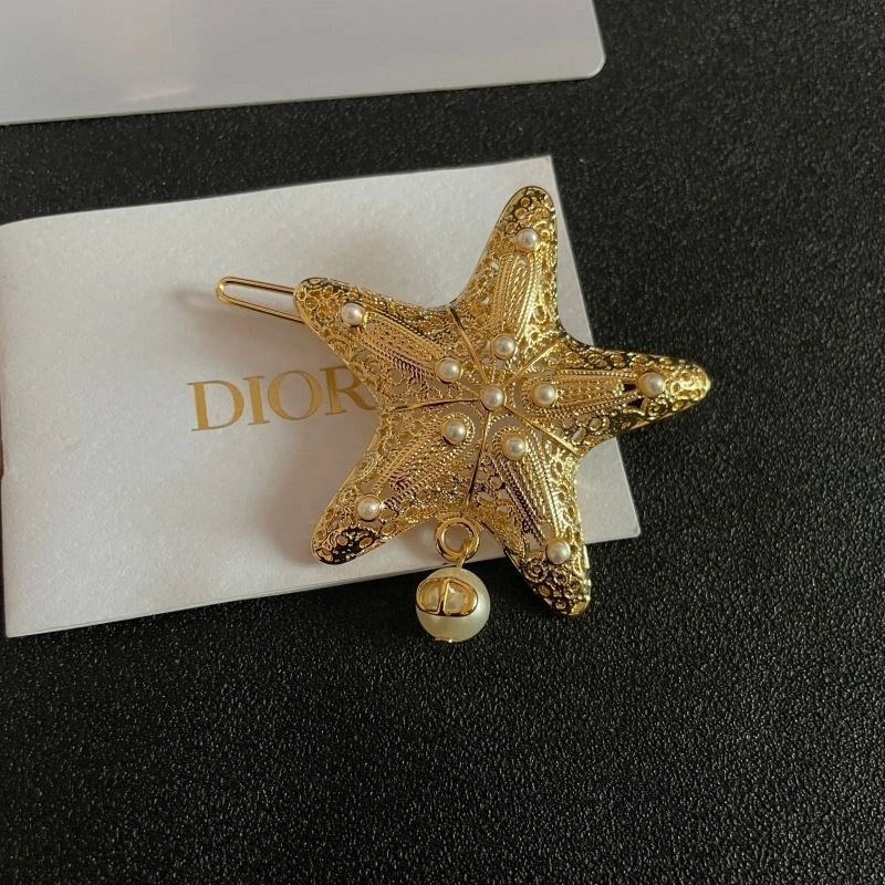 Indistinguishable Christian Dior Hairpins