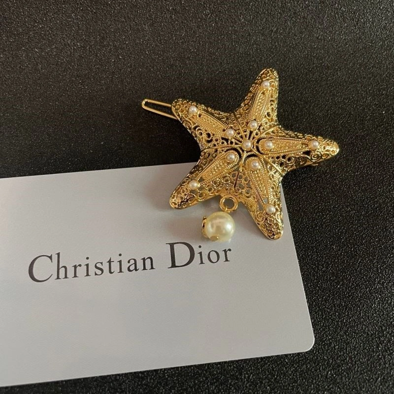 Indistinguishable Christian Dior Hairpins
