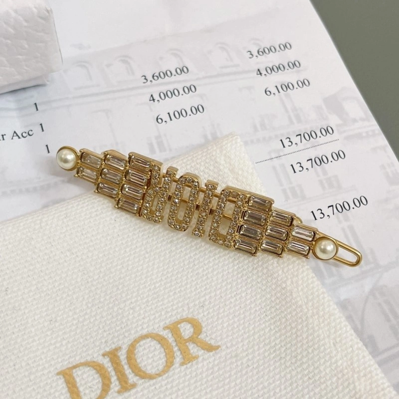 Inexpensive Christian Dior Hairpins