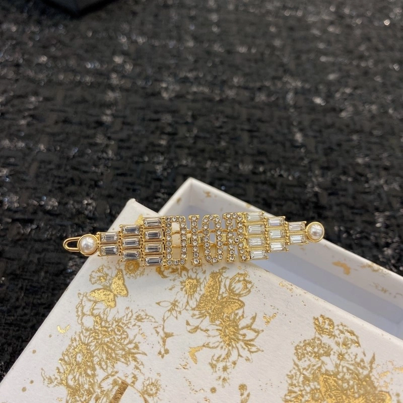 Brand-authenticated Christian Dior Hairpins