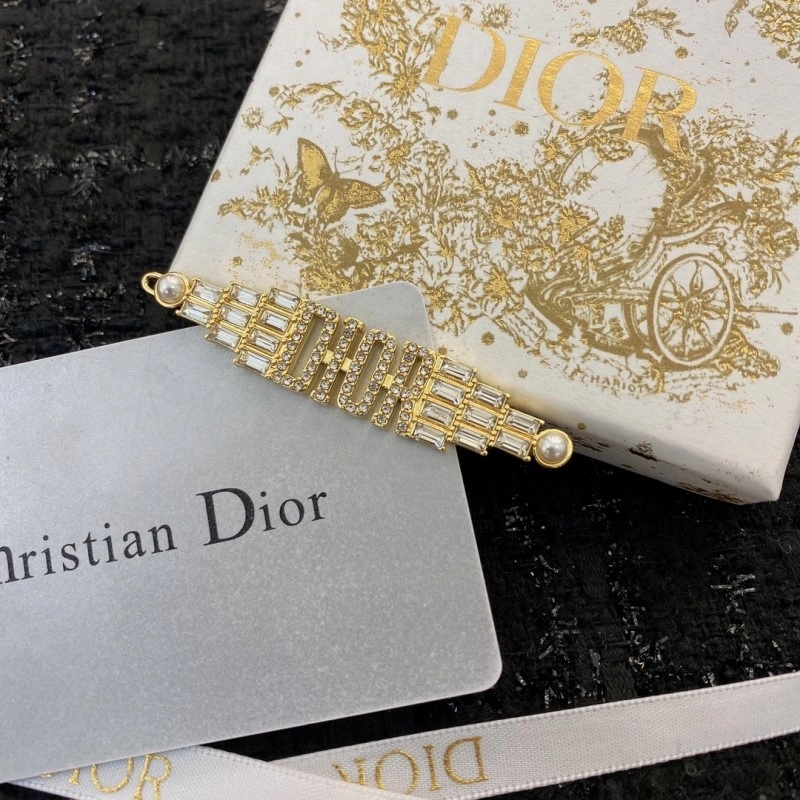 Brand-authenticated Christian Dior Hairpins