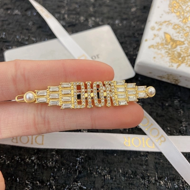 Brand-authenticated Christian Dior Hairpins