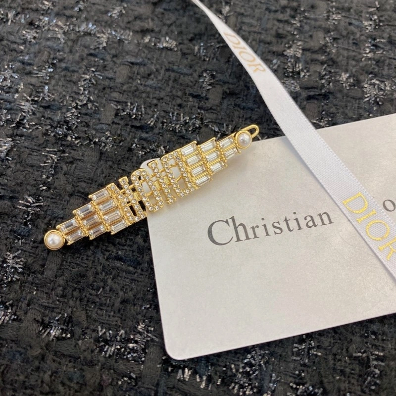 Brand-authenticated Christian Dior Hairpins