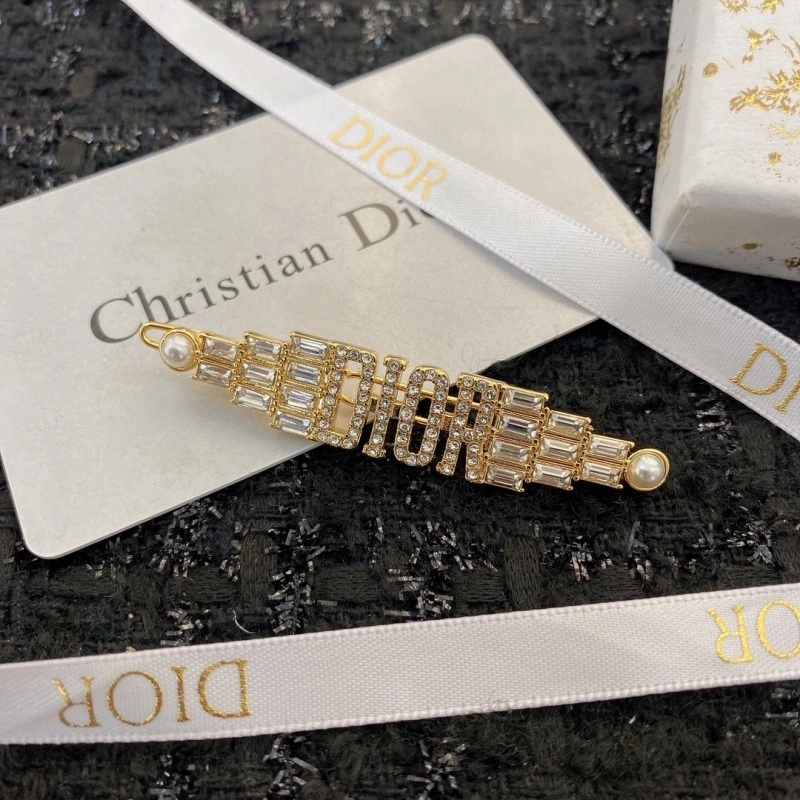 Brand-authenticated Christian Dior Hairpins