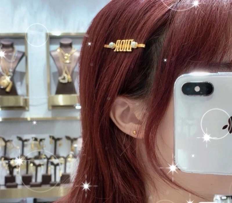 Economical Christian Dior Hairpins