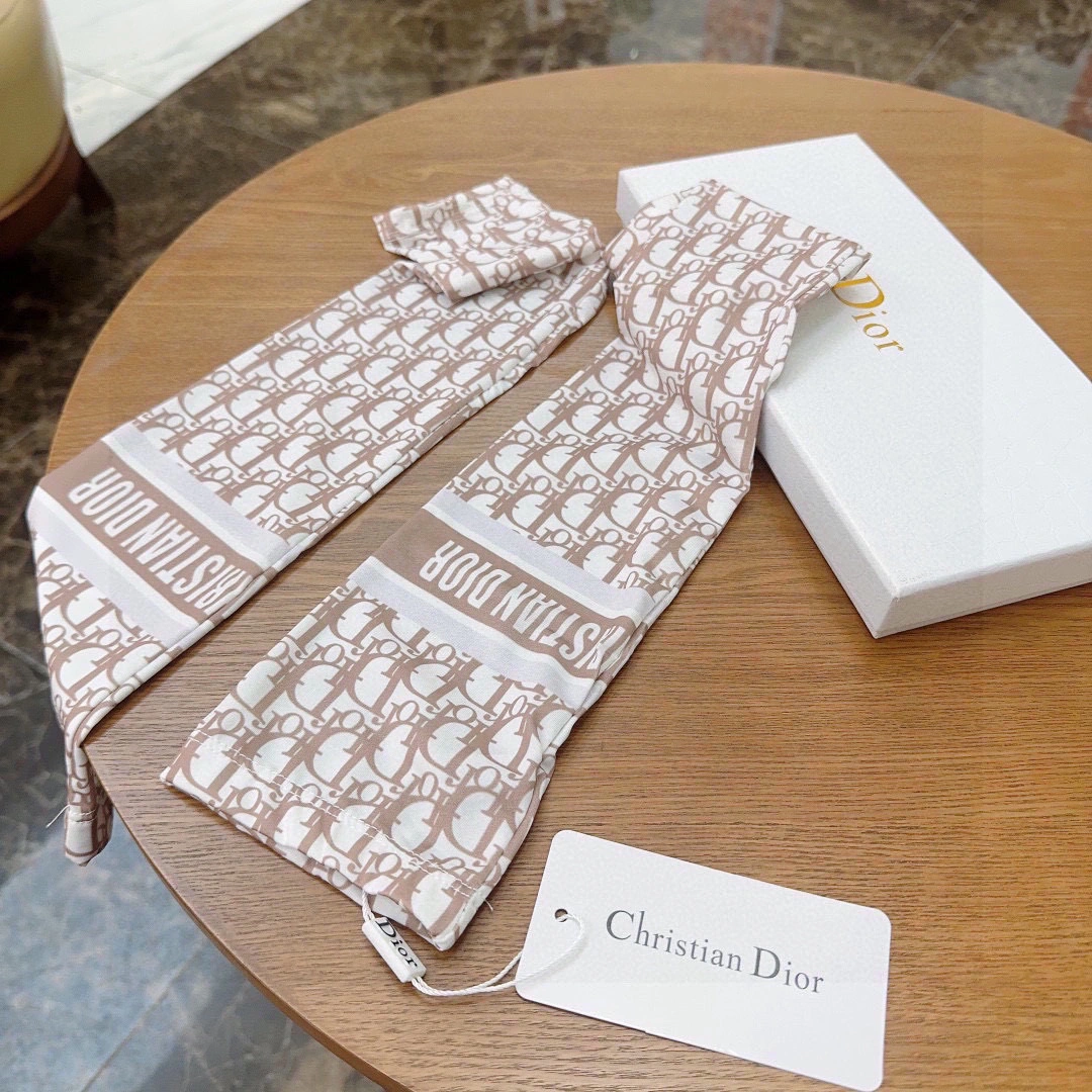 Brand-authenticated Christian Dior Ice Silk Sleeves