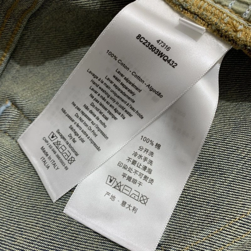 Factory-made Christian Dior Jeans