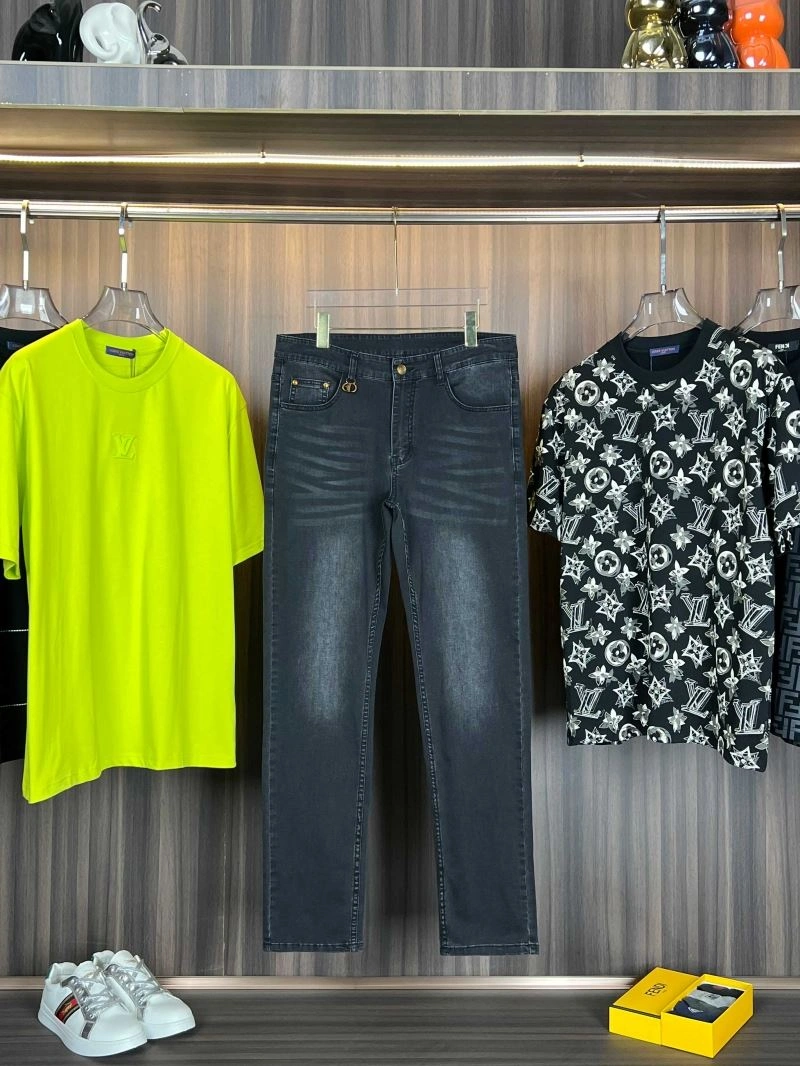 Brand-authenticated Christian Dior Jeans