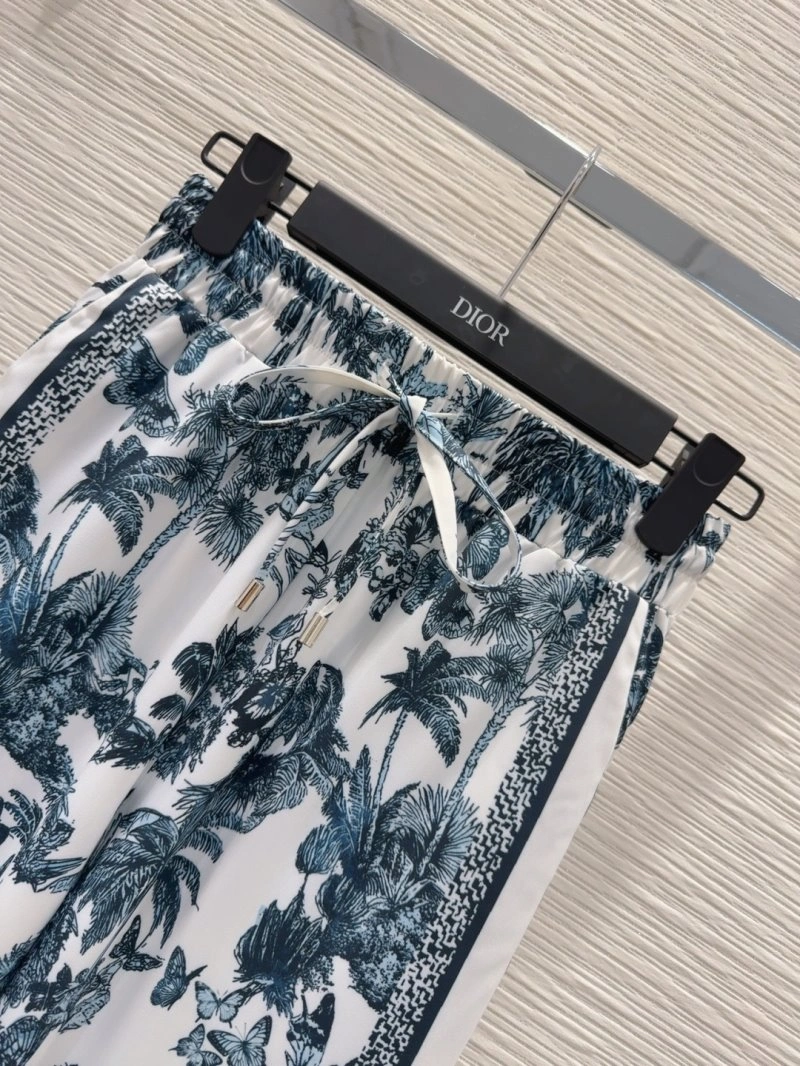 Brand-authenticated Christian Dior Long Pants
