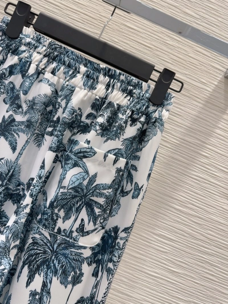 Brand-authenticated Christian Dior Long Pants