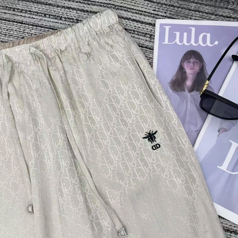 Brand-authenticated Christian Dior Long Pants