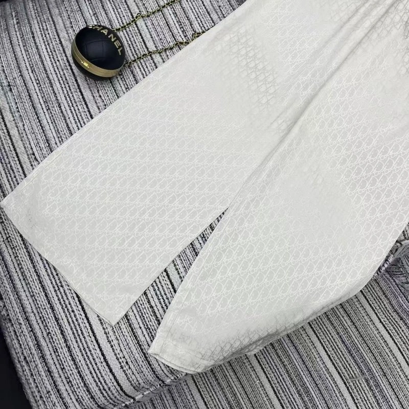 Brand-authenticated Christian Dior Long Pants