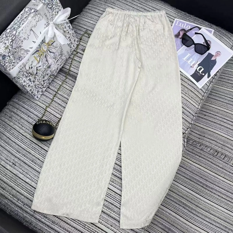 Brand-authenticated Christian Dior Long Pants