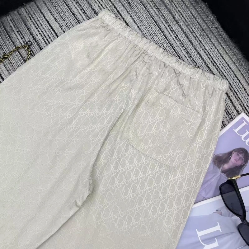 Brand-authenticated Christian Dior Long Pants