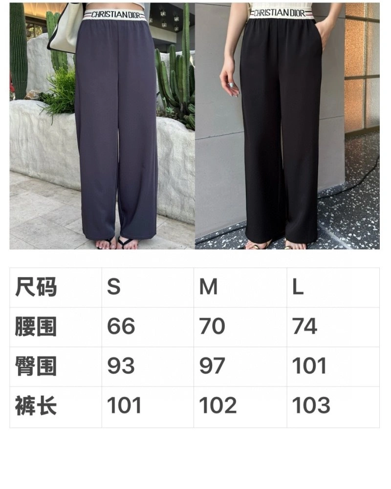 Precise copy Christian Dior Long Pants