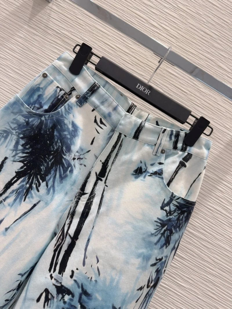 Brand-authenticated Christian Dior Long Pants