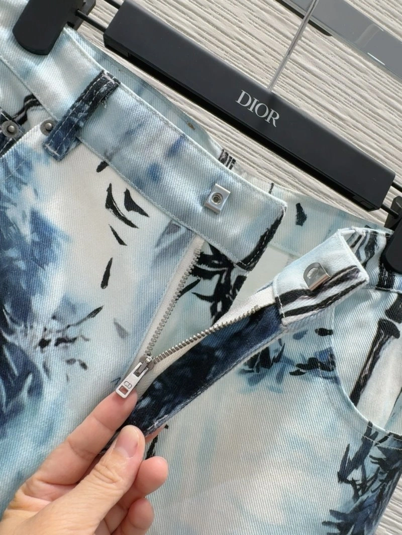 Brand-authenticated Christian Dior Long Pants