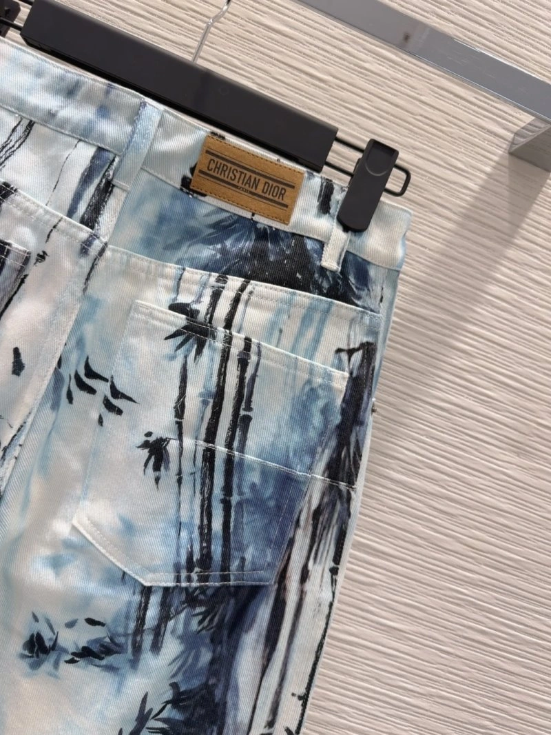 Brand-authenticated Christian Dior Long Pants