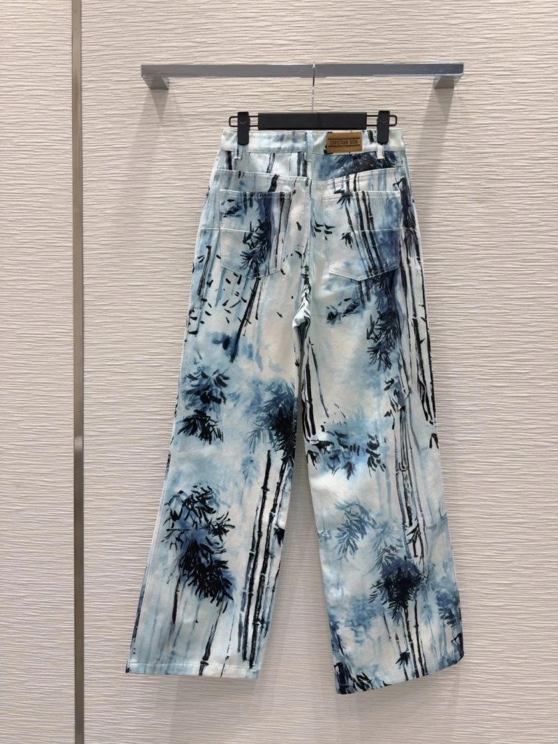 Brand-authenticated Christian Dior Long Pants