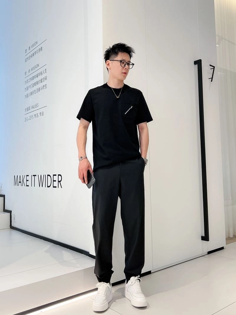 Brand-authenticated Christian Dior Long Pants