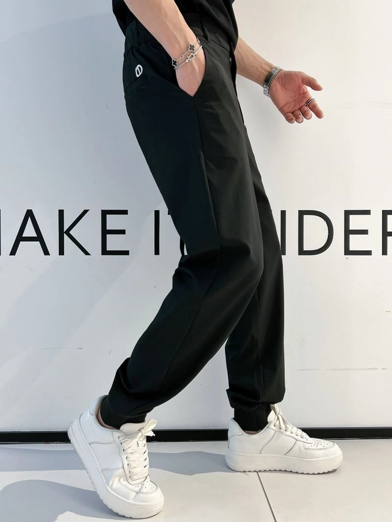 Brand-authenticated Christian Dior Long Pants