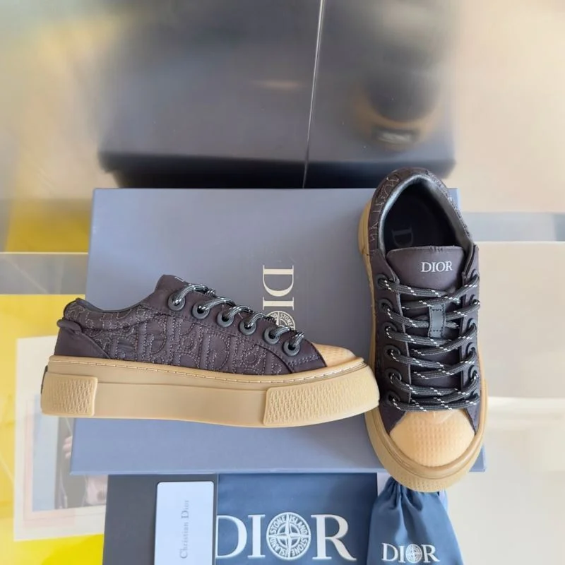 Brand-authenticated Christian Dior Low Shoes