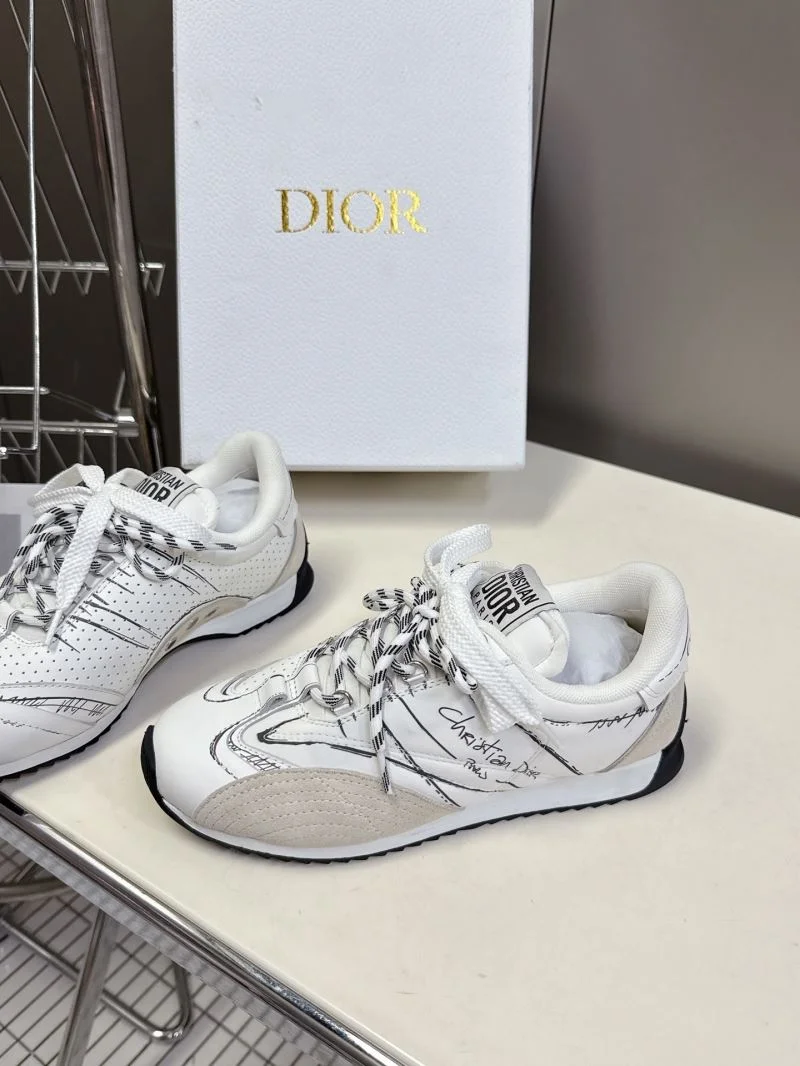 Brand-authenticated Christian Dior Low Shoes