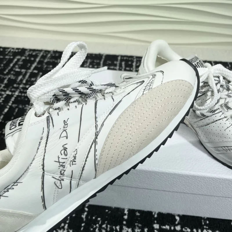 Brand-authenticated Christian Dior Low Shoes