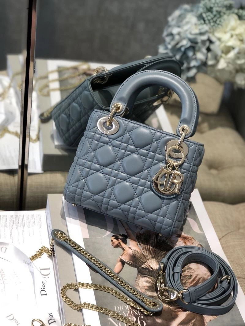 Brand-authenticated Christian Dior My Lady Bags