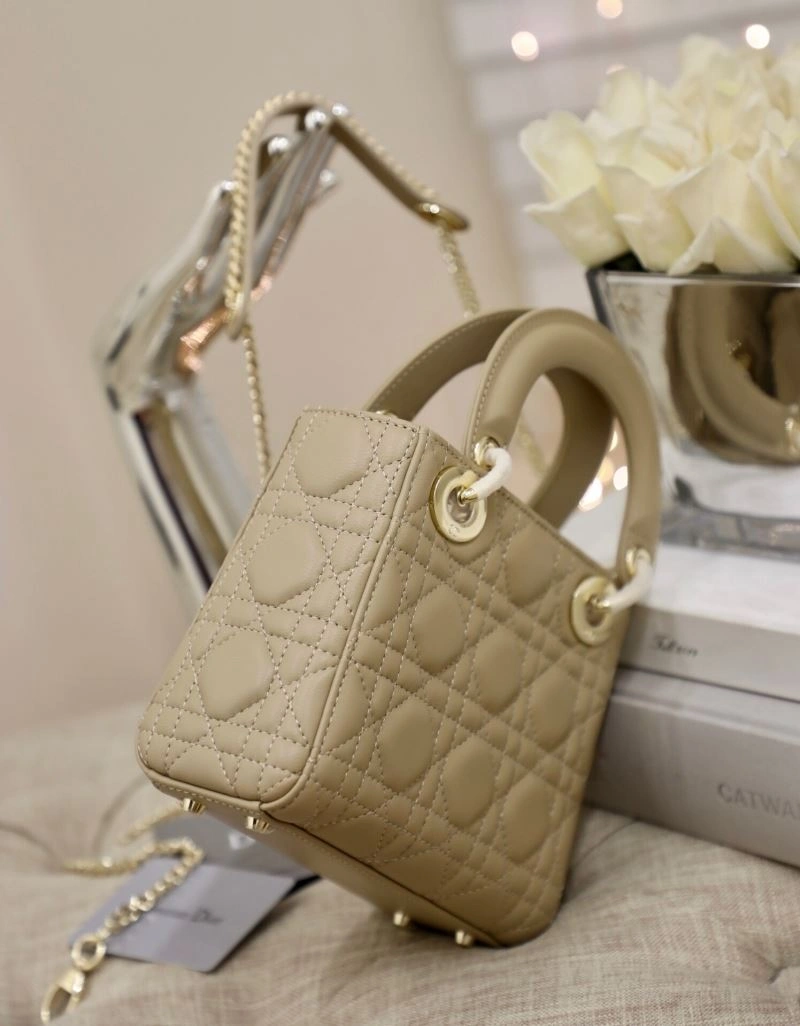 Brand-authenticated Christian Dior My Lady Bags
