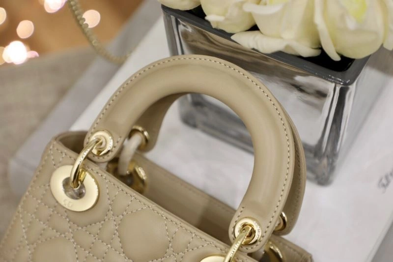 Brand-authenticated Christian Dior My Lady Bags