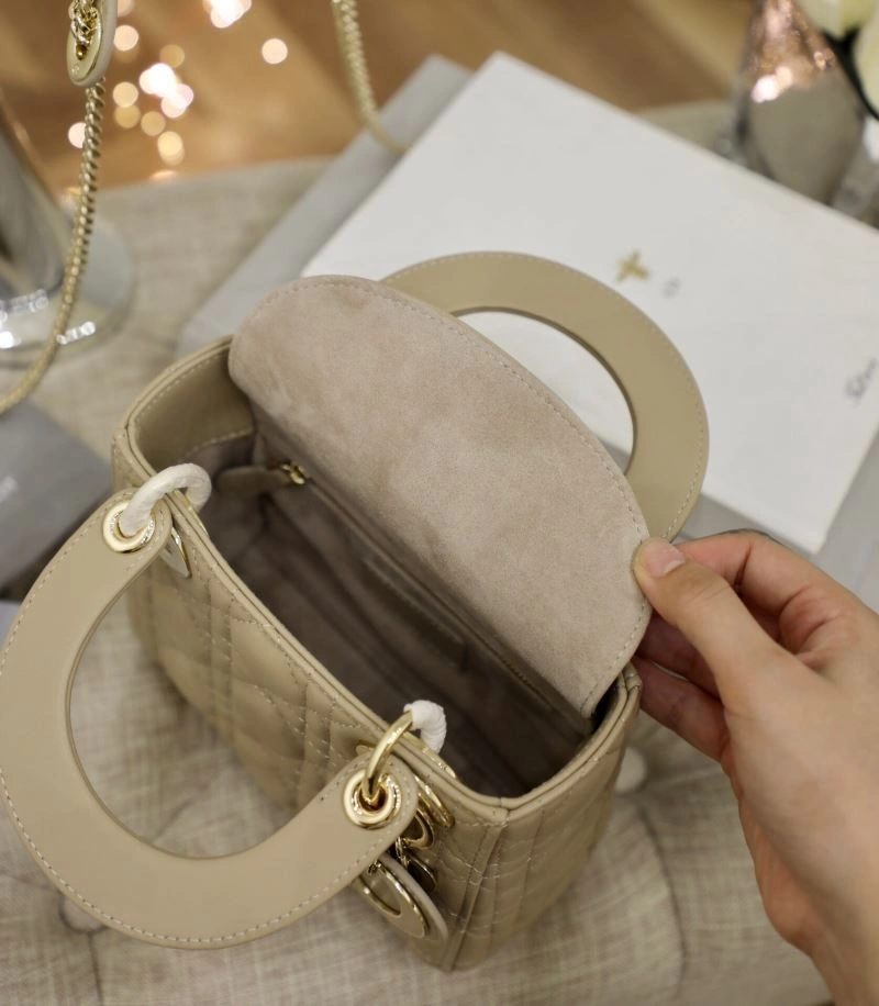 Brand-authenticated Christian Dior My Lady Bags