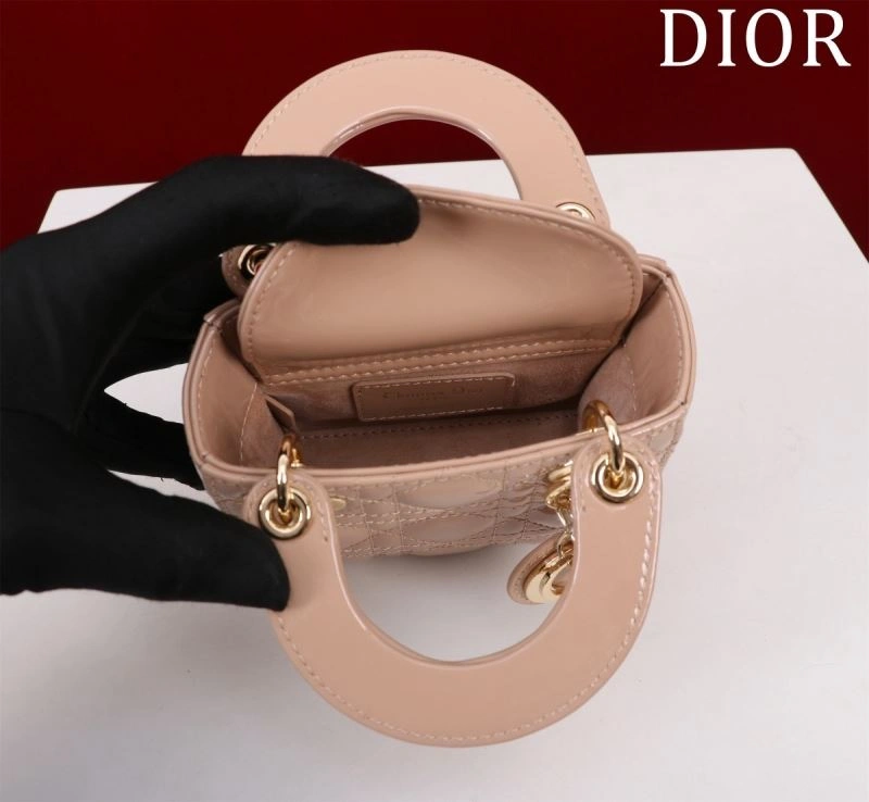 Brand-authenticated Christian Dior My Lady Bags