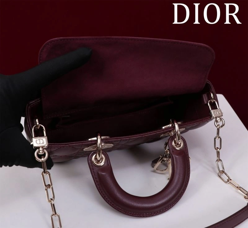 Brand-authenticated Christian Dior My Lady Bags