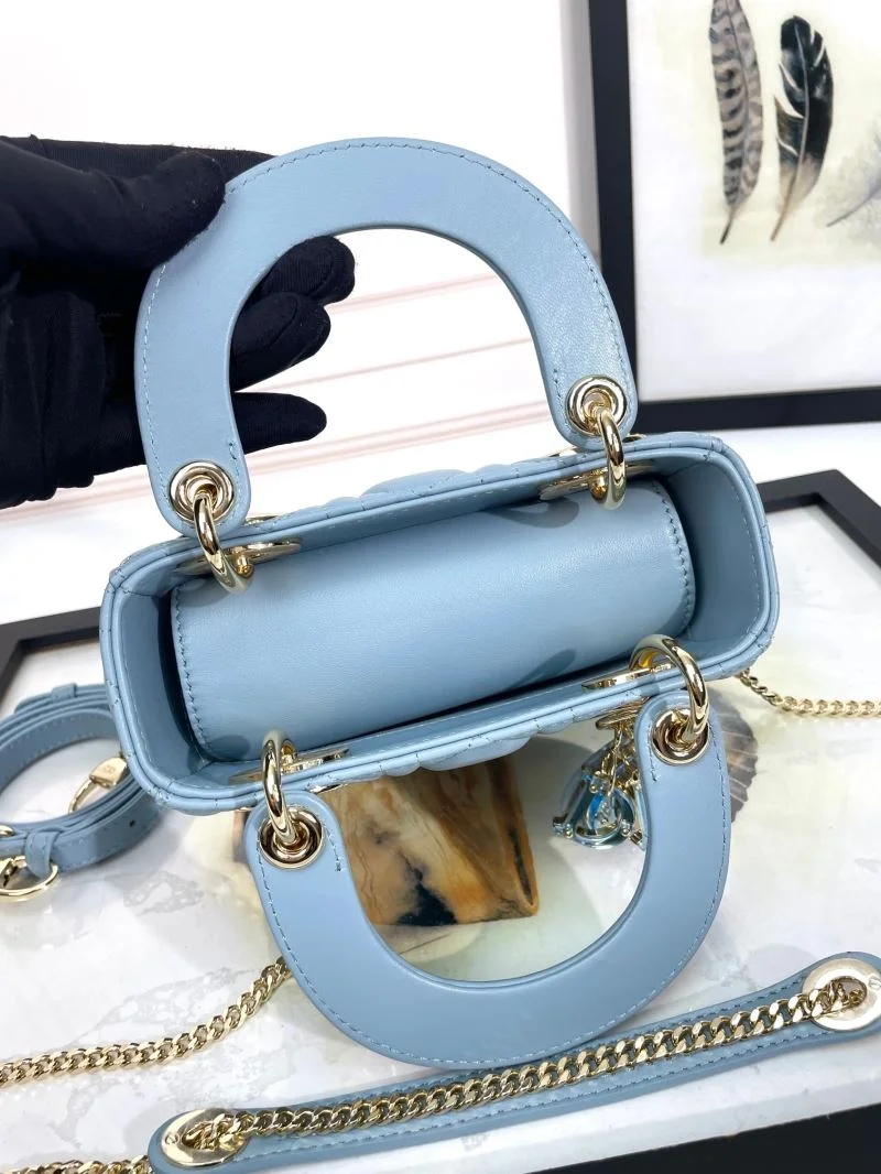 Brand-authenticated Christian Dior My Lady Bags