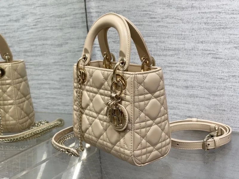 Brand-authenticated Christian Dior My Lady Bags