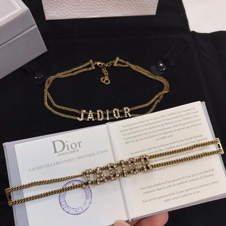 Mirror quality Christian Dior Necklaces