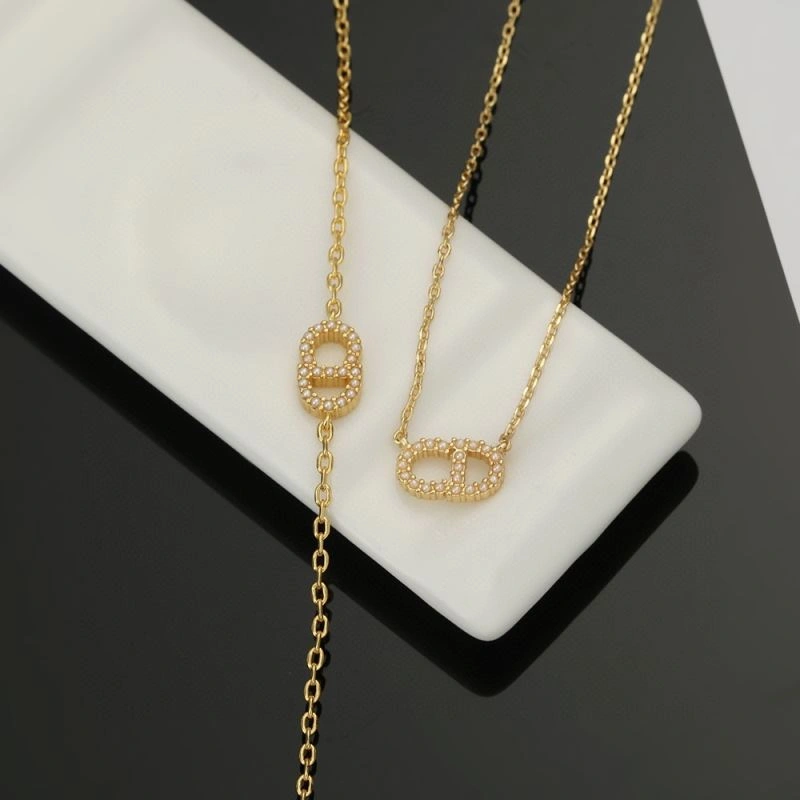 Brand-authenticated Christian Dior Necklaces