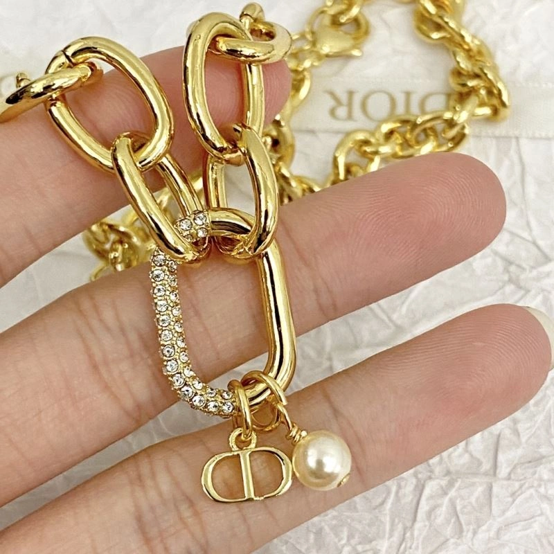 Indistinguishable Christian Dior Necklaces