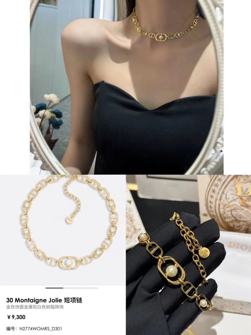 Brand-authenticated Christian Dior Necklaces