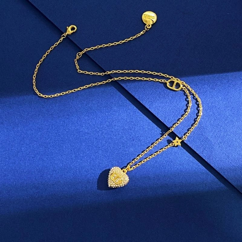 Brand-authenticated Christian Dior Necklaces