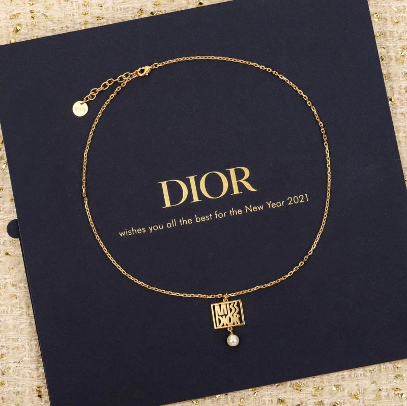 Indistinguishable Christian Dior Necklaces