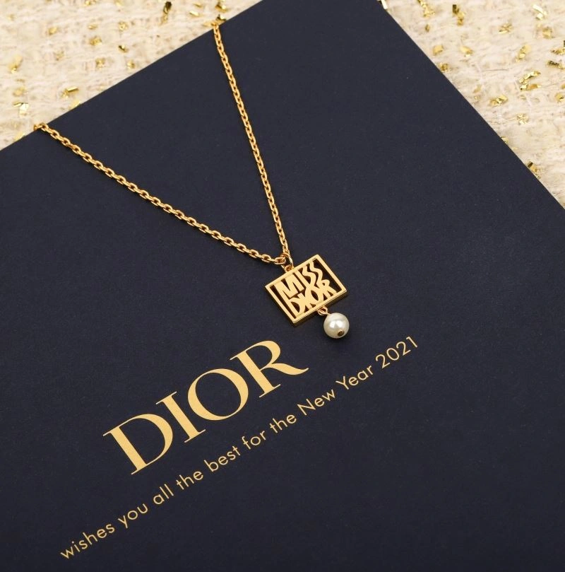 Indistinguishable Christian Dior Necklaces