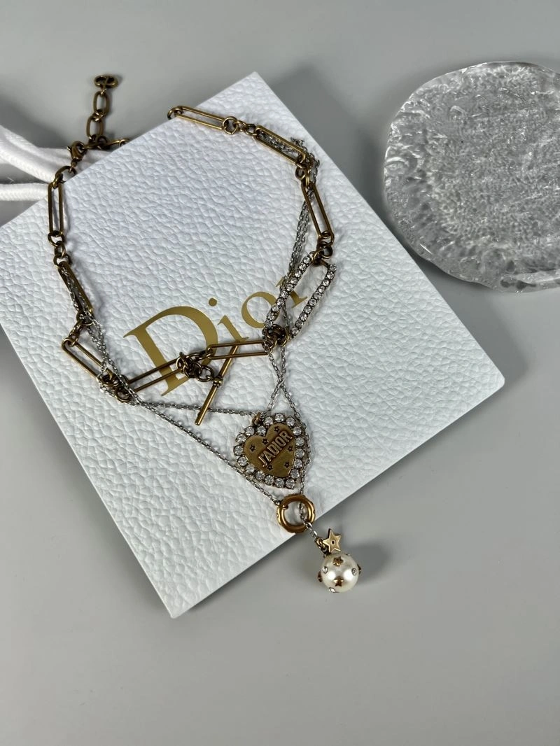 Indistinguishable Christian Dior Necklaces