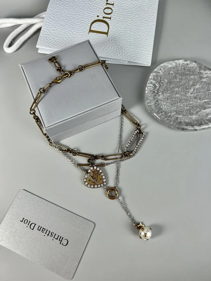 Indistinguishable Christian Dior Necklaces