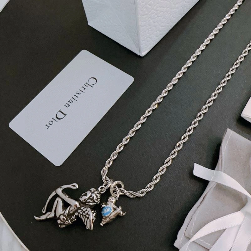 Brand-authenticated Christian Dior Necklaces