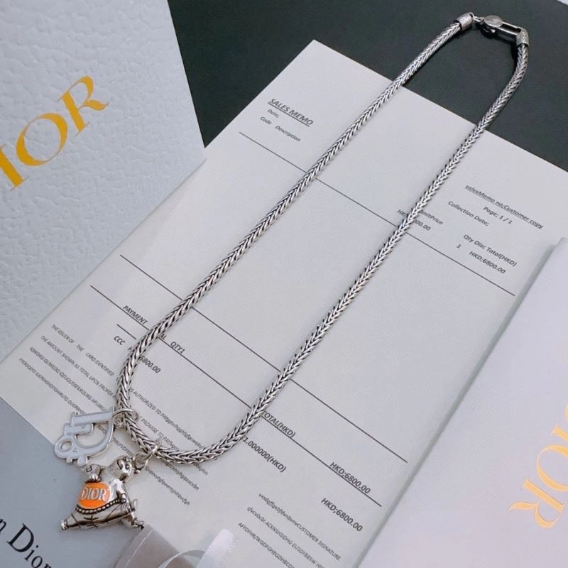Indistinguishable Christian Dior Necklaces