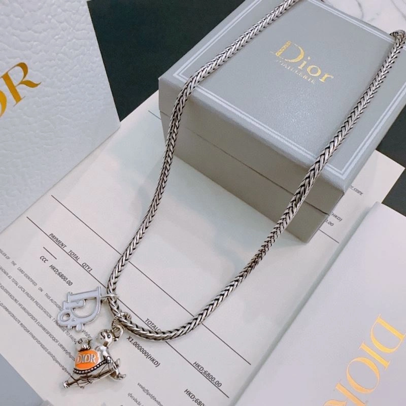 Indistinguishable Christian Dior Necklaces