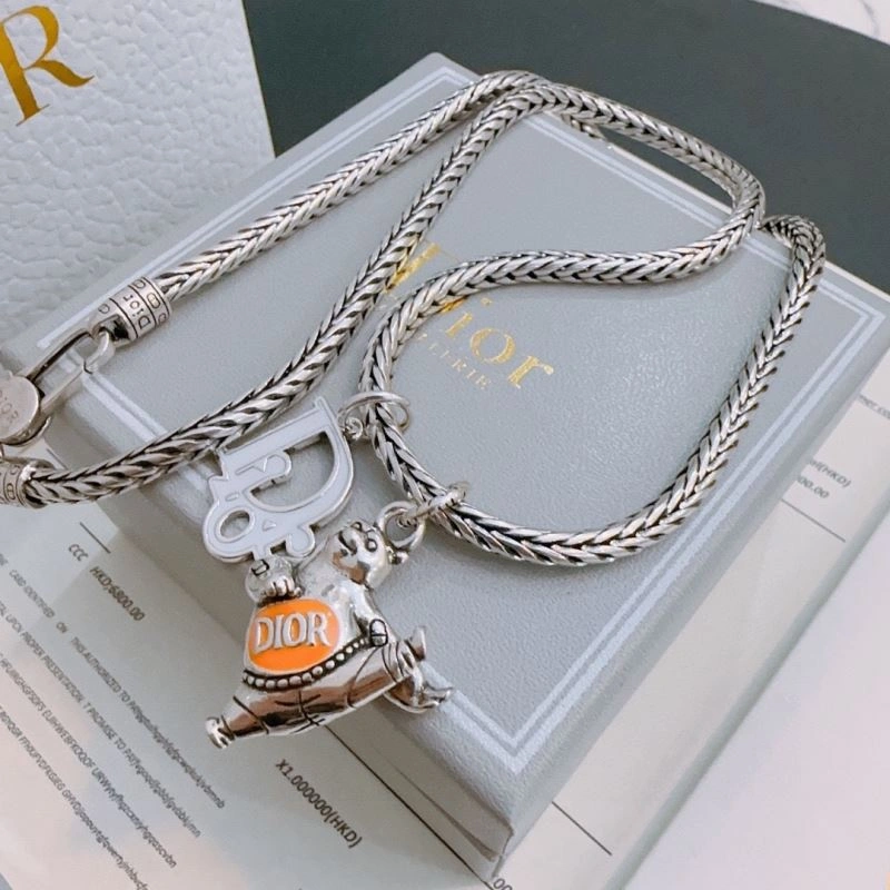 Indistinguishable Christian Dior Necklaces